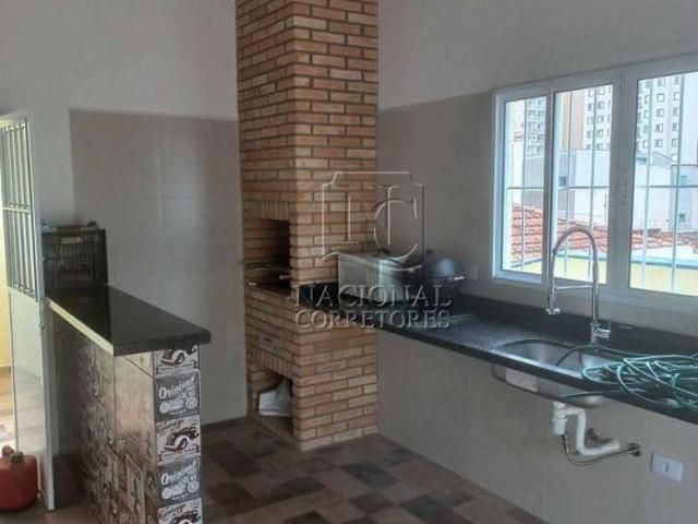 Sobrado com 3 dormitórios à venda, 220 m² por R$ 805.000,00 Vila Pires Santo André/SP