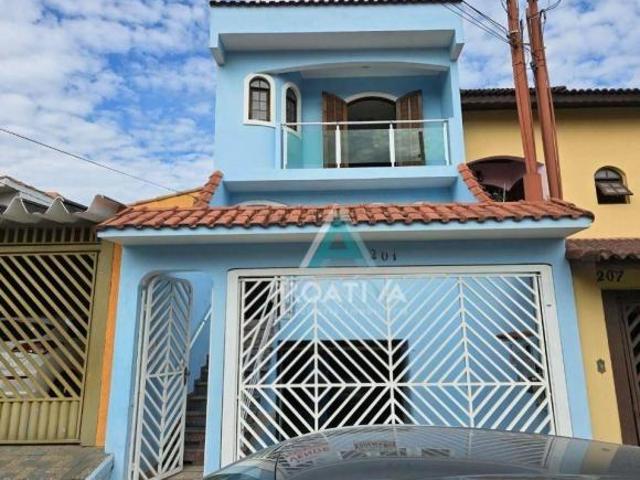Sobrado com 3 dormitórios à venda, 234 m² Jardim Jamaica Santo André/SP