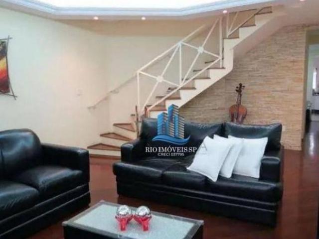 Sobrado com 3 dormitórios à venda, 234 m² por R$ 875.000,00 Vila Palmares Santo André/SP