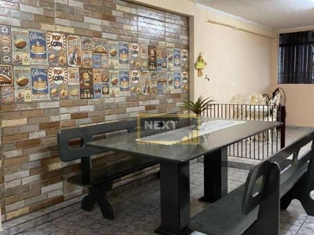 Sobrado com 3 dormitórios à venda, 236 m² por R$ 740.000 Vila Franci São Paulo/SP