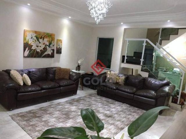 Sobrado com 3 dormitórios à venda, 236 m² por R$ 950.000,00 Parque Novo Oratório Santo André/SP