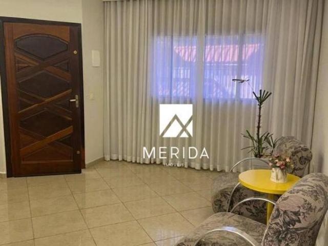 Sobrado com 3 dormitórios à venda, 238 m² por R$ 685.000,00 Parque João Ramalho Santo André/SP