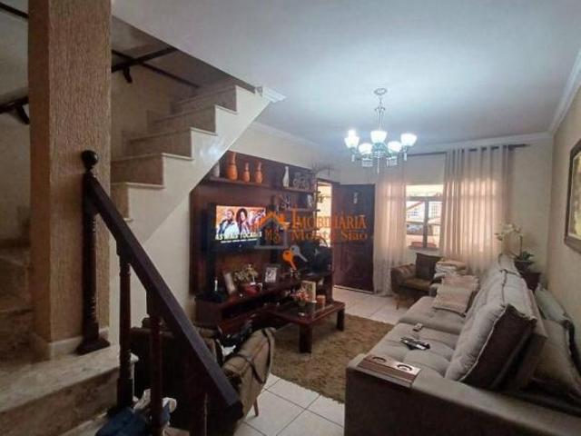 Sobrado com 3 dormitórios à venda, 230 m² por R$ 499.000,00 Cidade Serodio G