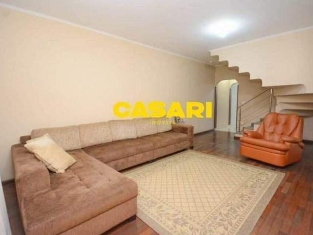 Sobrado com 3 dormitórios à venda, 231 m² Vila Homero Thon Santo André/SP