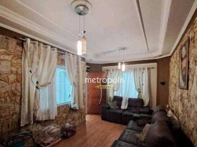 Sobrado com 3 dormitórios à venda, 245 m² por R$ 751.000,00 Parque São Vicente Mauá/SP
