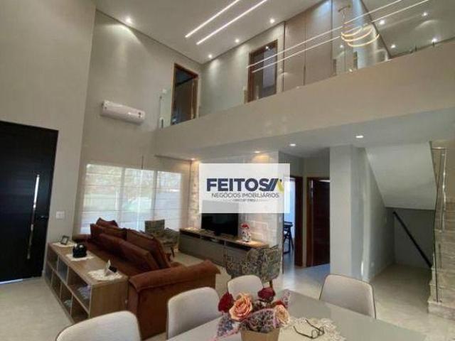 Sobrado com 3 dormitórios à venda, 240 m² por R$ 3.200.000,00 Aruã Mogi das Cruzes/SP