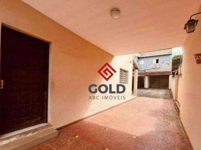 Sobrado com 3 dormitórios à venda, 240 m² por R$ 1.700.000,00 Campestre Santo André/SP
