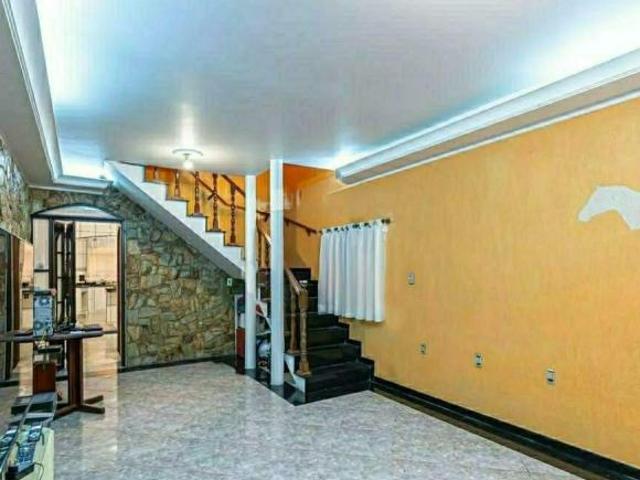 Sobrado com 3 dormitórios à venda, 240 m² por R$ 690.000,00 Vila Progresso Santo André/SP
