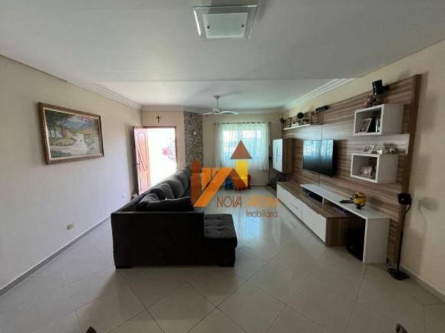 Sobrado com 3 dormitórios à venda, 243 m² por R$ 1.500.000,00 Vila Scarpelli Santo André/SP