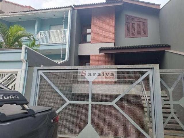 Sobrado com 3 dormitórios à venda, 243 m² por R$ 1.175.000 Nova Petrópolis São Bernardo do Campo