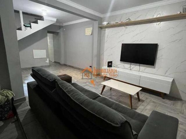 Sobrado com 3 dormitórios à venda, 250 m² por R$ 550.000,00 Parque Continental II Guarulhos/SP