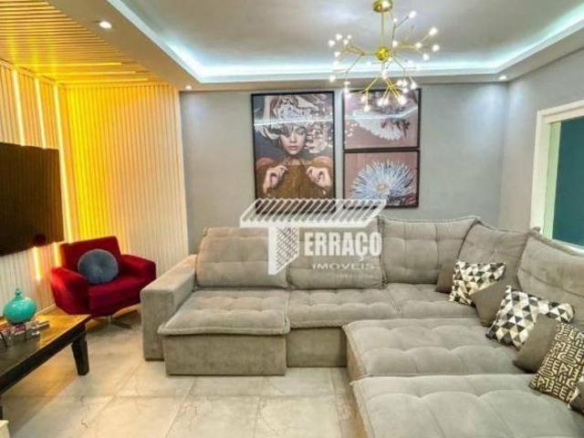Sobrado com 3 dormitórios à venda, 250 m² por R$ 750.000,00 Vila Aquilino Santo André/SP