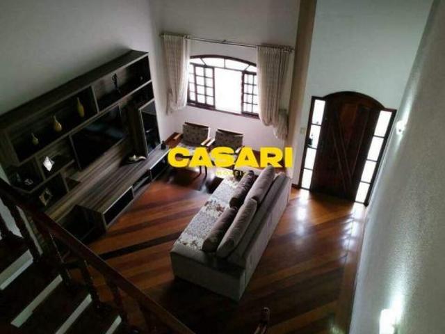 Sobrado com 3 dormitórios à venda, 253 m² Vila Camilópolis Santo André/SP