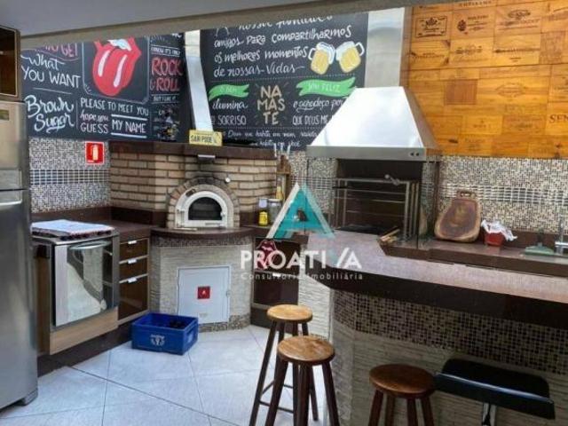 Sobrado com 3 dormitórios à venda, 265 m² Parque Erasmo Assunção Santo André/SP