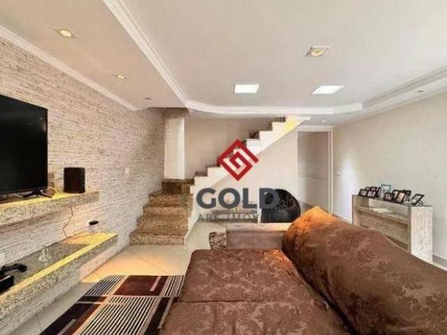 Sobrado com 3 dormitórios à venda, 266 m² por R$ 620.000,00 Vila Guaraciaba Santo André/SP
