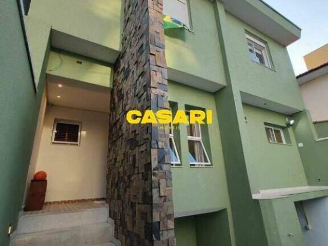 Sobrado com 3 dormitórios à venda, 260 m² Paraíso Santo André/SP