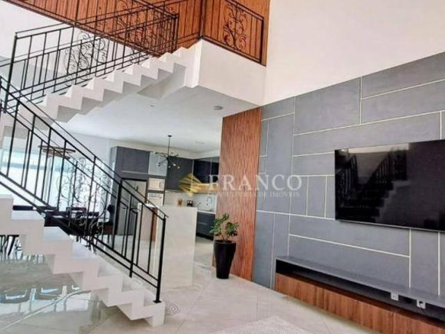 Sobrado com 3 dormitórios à venda, 275 m² por R$ 2.545.000 Condomínio Ouro Ville Taubaté/SP