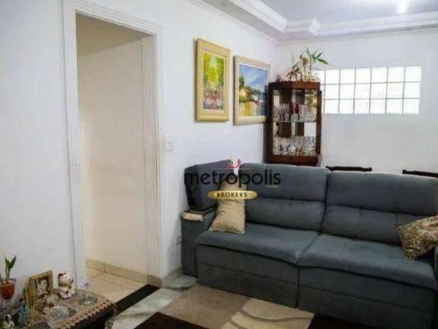 Sobrado com 3 dormitórios à venda, 282 m² por R$ 680.000,00 Vila Guiomar Santo André/SP