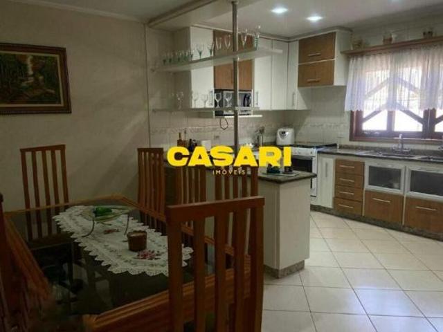Sobrado com 3 dormitórios à venda, 291 m² Campestre Santo André/SP