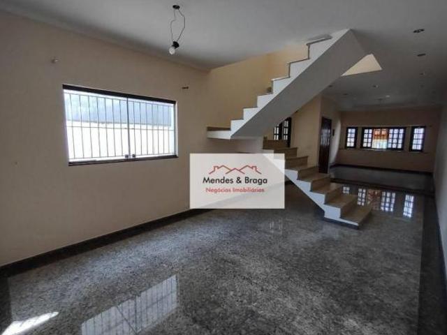 Sobrado com 3 dormitórios à venda, 300 m² por R$ 1.030.000,00 Vila Augusta Guarulhos/SP