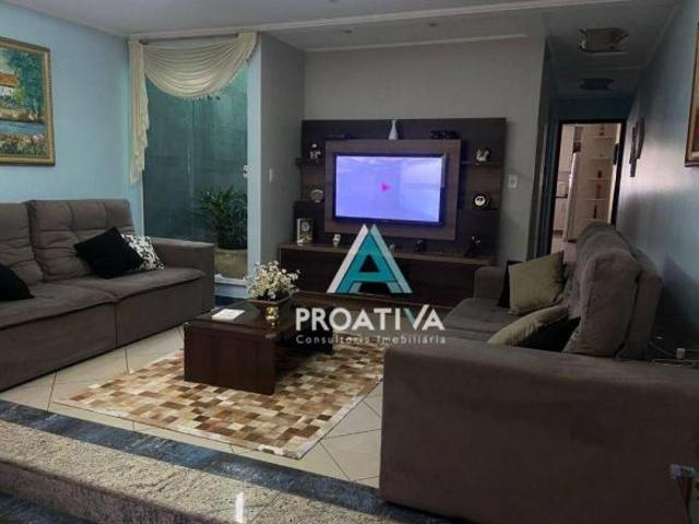 Sobrado com 3 dormitórios à venda, 315 m² Campestre Santo André/SP