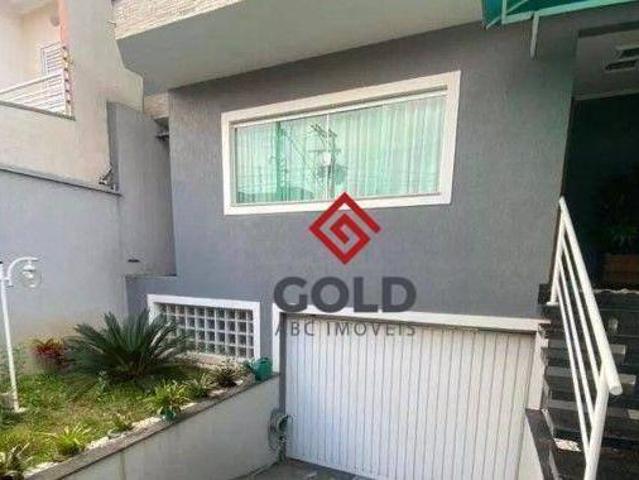 Sobrado com 3 dormitórios à venda, 310 m² por R$ 1.280.000,00 Vila Camilópolis Santo André/SP
