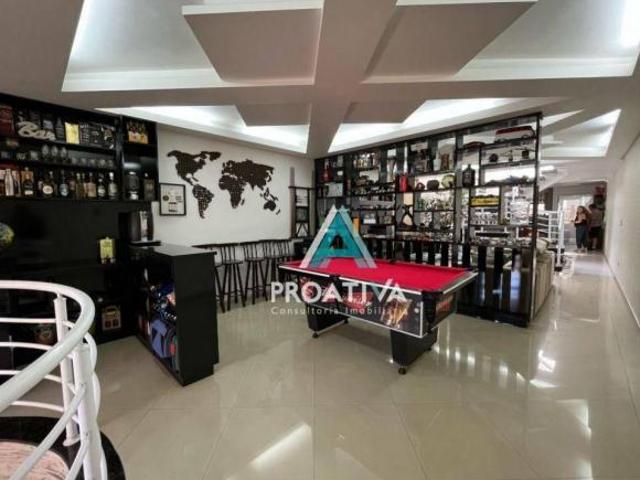 Sobrado com 3 dormitórios à venda, 347 m² Campestre Santo André/SP