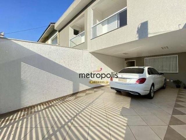 Sobrado com 3 dormitórios à venda, 358 m² por R$ 1.700.000,00 Santa Maria São Caetano do Sul/SP