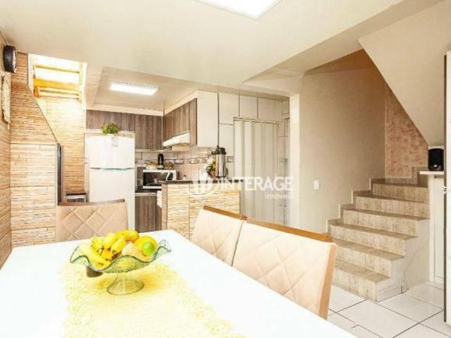 Sobrado com 3 dormitórios à venda, 63 m² por R$ 550.000,00 Pinheirinho Curitiba/PR