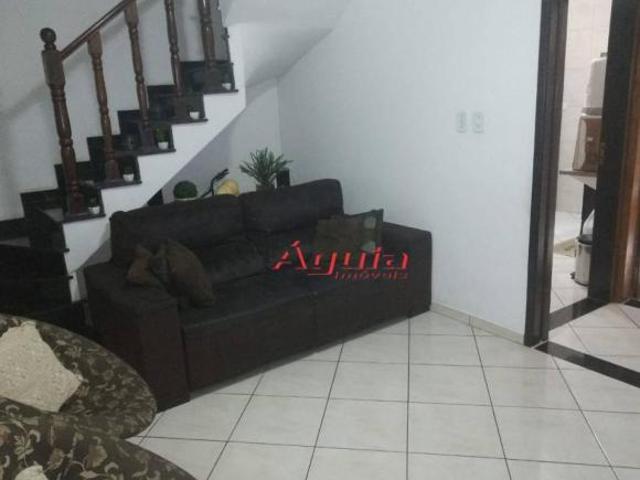Sobrado com 3 dormitórios à venda, 70 m² por R$ 485.000,00 Vila Camilópolis Santo André/SP