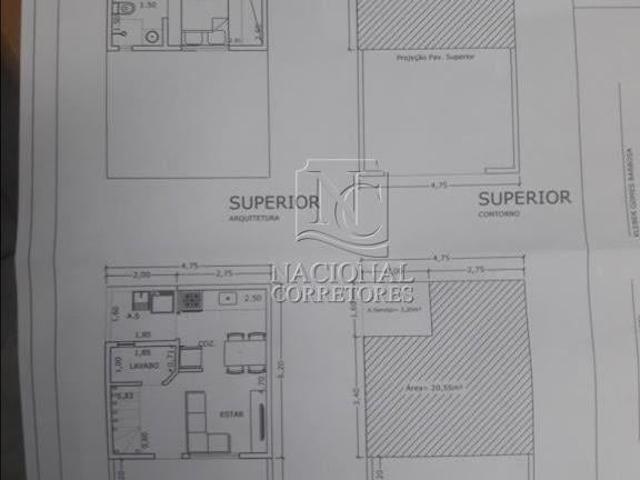 Sobrado com 3 dormitórios à venda, 71 m² Jardim das Maravilhas Santo André/SP