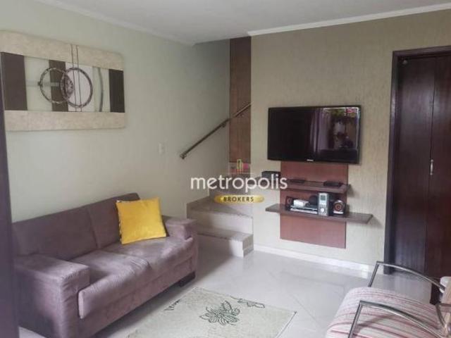 Sobrado com 3 dormitórios à venda, 74 m² por R$ 695.000,00 Campestre Santo André/SP