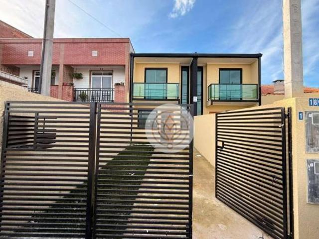 Sobrado com 3 dormitórios à venda, 80 m² por R$ 390.000,00 Campo de Santana Curitiba/PR
