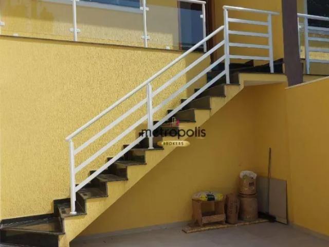 Sobrado com 3 dormitórios à venda, 89 m² por R$ 620.000,00 Vila Helena Santo André/SP