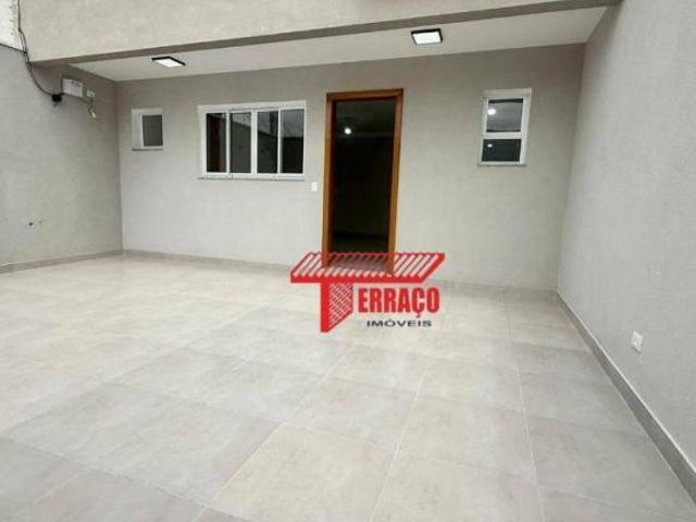 Sobrado com 3 dormitórios à venda, 90 m² por R$ 640.000,00 Vila Pires Santo André/SP