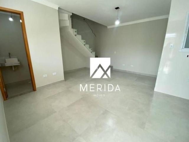 Sobrado com 3 dormitórios à venda, 90 m² por R$ 670.000,00 Vila Pires Santo André/SP