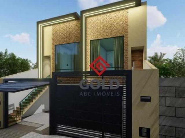 Sobrado com 3 dormitórios à venda, 90 m² por R$ 880.000,00 Vila Alpina Santo André/SP