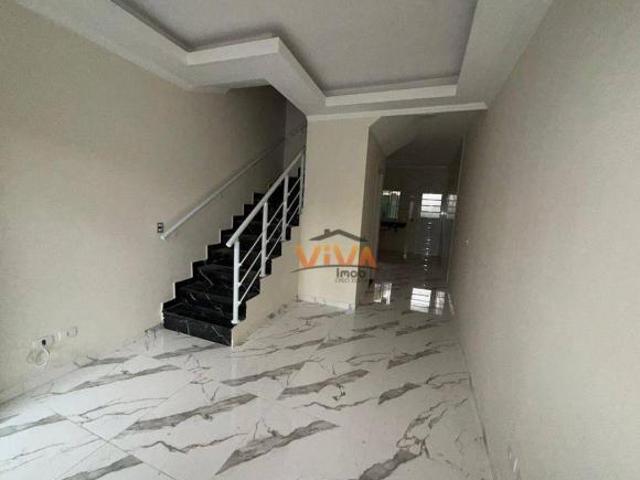 Sobrado com 3 dormitórios à venda, 91 m² por R$ 445.000 Residencial Santo Antônio Franco da Roch