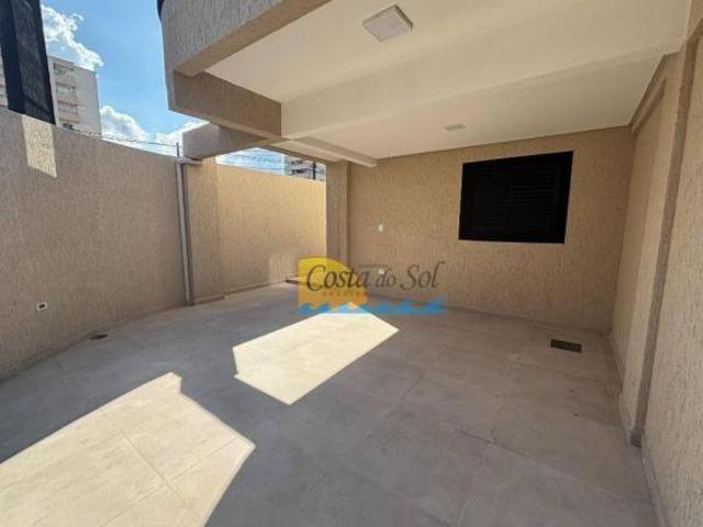 Sobrado com 3 dormitórios à venda, 91 m² por R$ 650.000,00 Tupi Praia Grande/SP