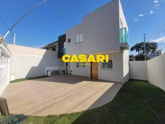 Sobrado com 3 dormitórios à venda, 92 m² Parque Novo Oratório Santo André/SP