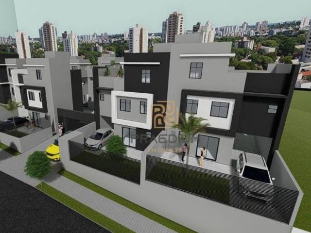 Sobrado com 3 dormitórios à venda, 93 m² por R$ 635.000,00 Guabirotuba Curitiba/PR