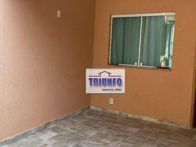 Sobrado com 3 dormitórios à venda, 97 m² por R$ 570.000 Vila Curuçá Santo André/SP