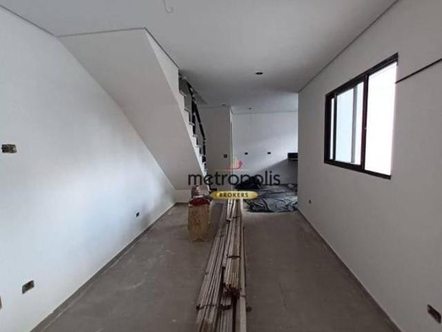 Sobrado com 3 dormitórios à venda, 98 m² por R$ 745.000,00 Vila Scarpelli Santo André/SP