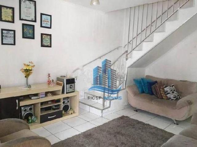 Sobrado com 3 dormitórios à venda, 99 m² por R$ 830.000,00 Nova Gerti São Caetano do Sul/SP
