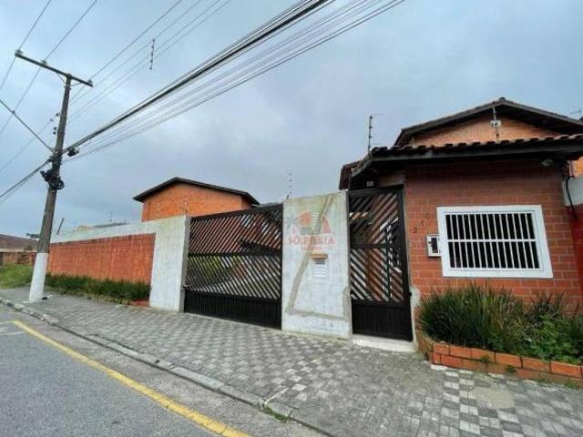 Sobrado com 3 dormitórios à venda, 99 m² por R$ 310.000,00 Vila São Paulo Mongaguá/SP