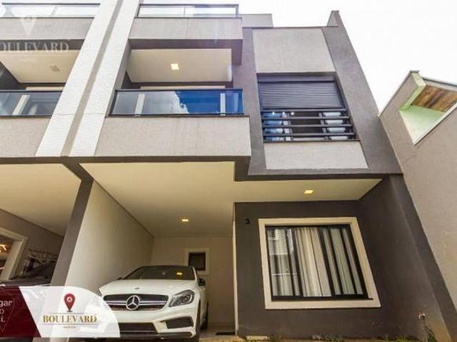 Sobrado com 3 dormitórios à venda no Residencial Boulevard, 160 m² por R$ 980.000 Xaxim Curitiba