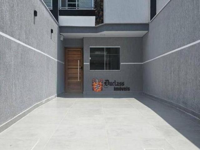 Sobrado com 3 dormitórios à venda por R$ 749.000 Vila Camilópolis Santo André/SP