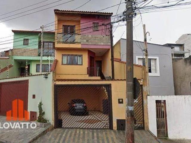 Sobrado com 3 dormitórios à venda Parque Novo Oratório Santo André/SP
