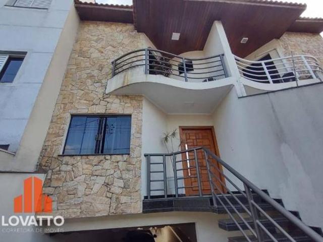 Sobrado com 3 dormitórios à venda Vila Camilópolis Santo André/SP