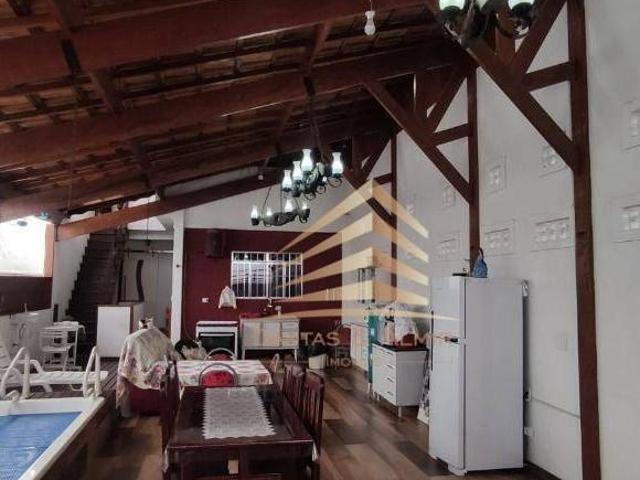 Sobrado com 3 dormitórios, com piscina à venda, 250 m² por R$ 1.050.000 Jardim Bela Vista Guarul